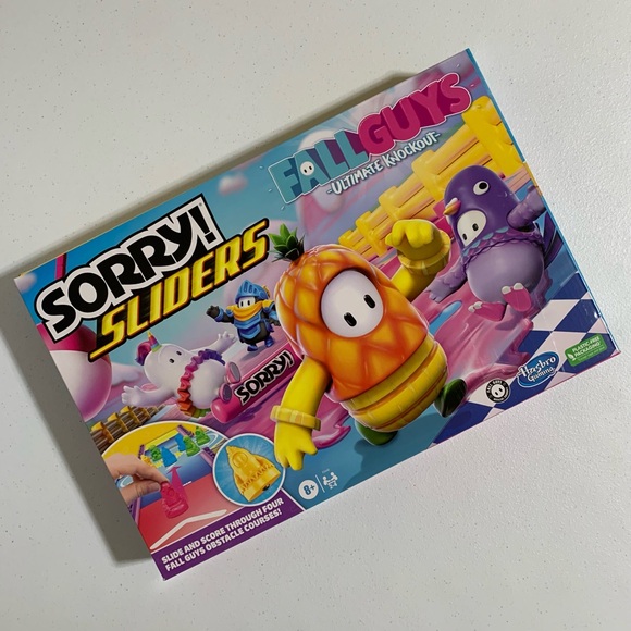 Hasbro | Toys | Sorry Sliders Fall Guys Ultimate Knockout Board Gamenew ...